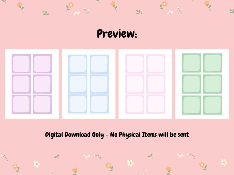 Square Memo Sheets/photocard Trading Thank You Note/notepad - Etsy