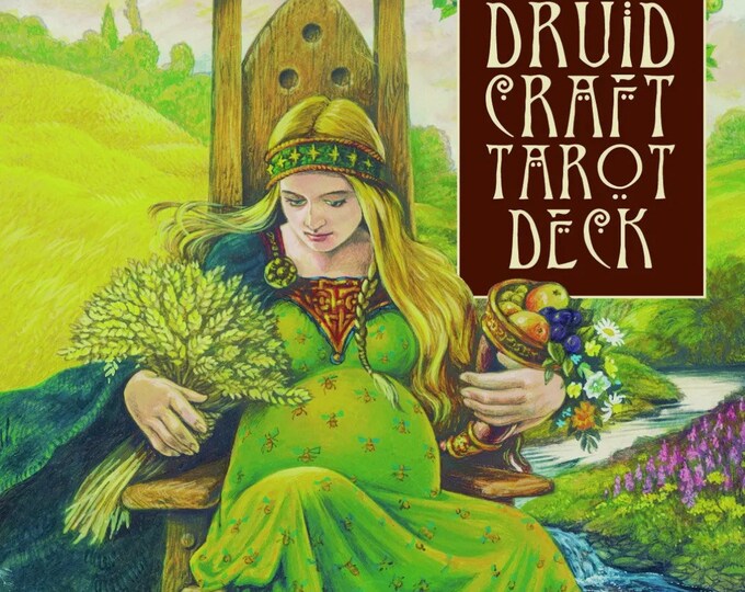 The Druidcraft Tarot 78 Cards and 192 Page Guidebook, Druid Tarot Deck ...