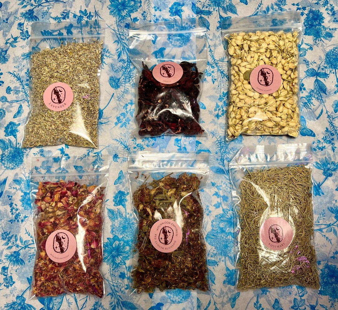 Ostara Six Herbs and Flowers Witch Box- Spring Equinox, Spring, Witch ...