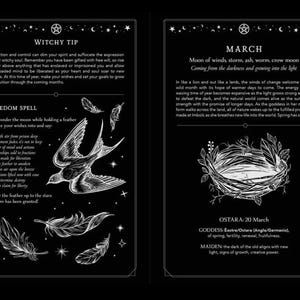 2025 Witch’s Diary Northern Hempisphere, Witchcraft, Witch, Witch ...