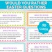 Easter "would You Rather" Questions, Easter Games for Kids, Easter ...