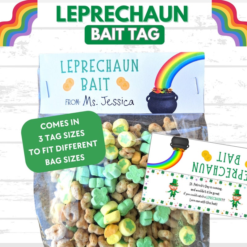 Leprechaun Bait Tag - Etsy