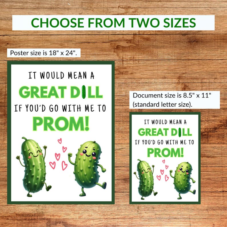 Prom Proposal Sign, Promposal Sign, Prom Proposal Poster, Promposal ...