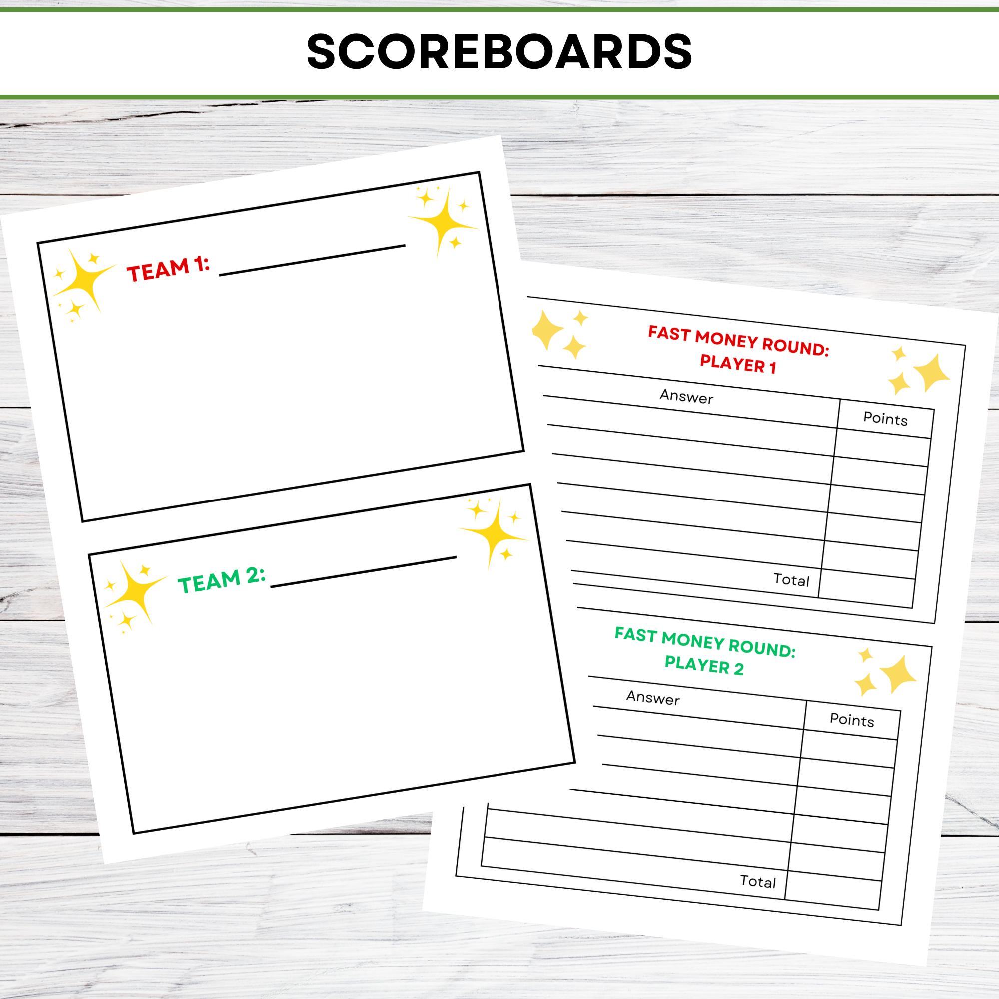 Christmas Friendly Feud, Printable Christmas Game, Christmas Party Game ...