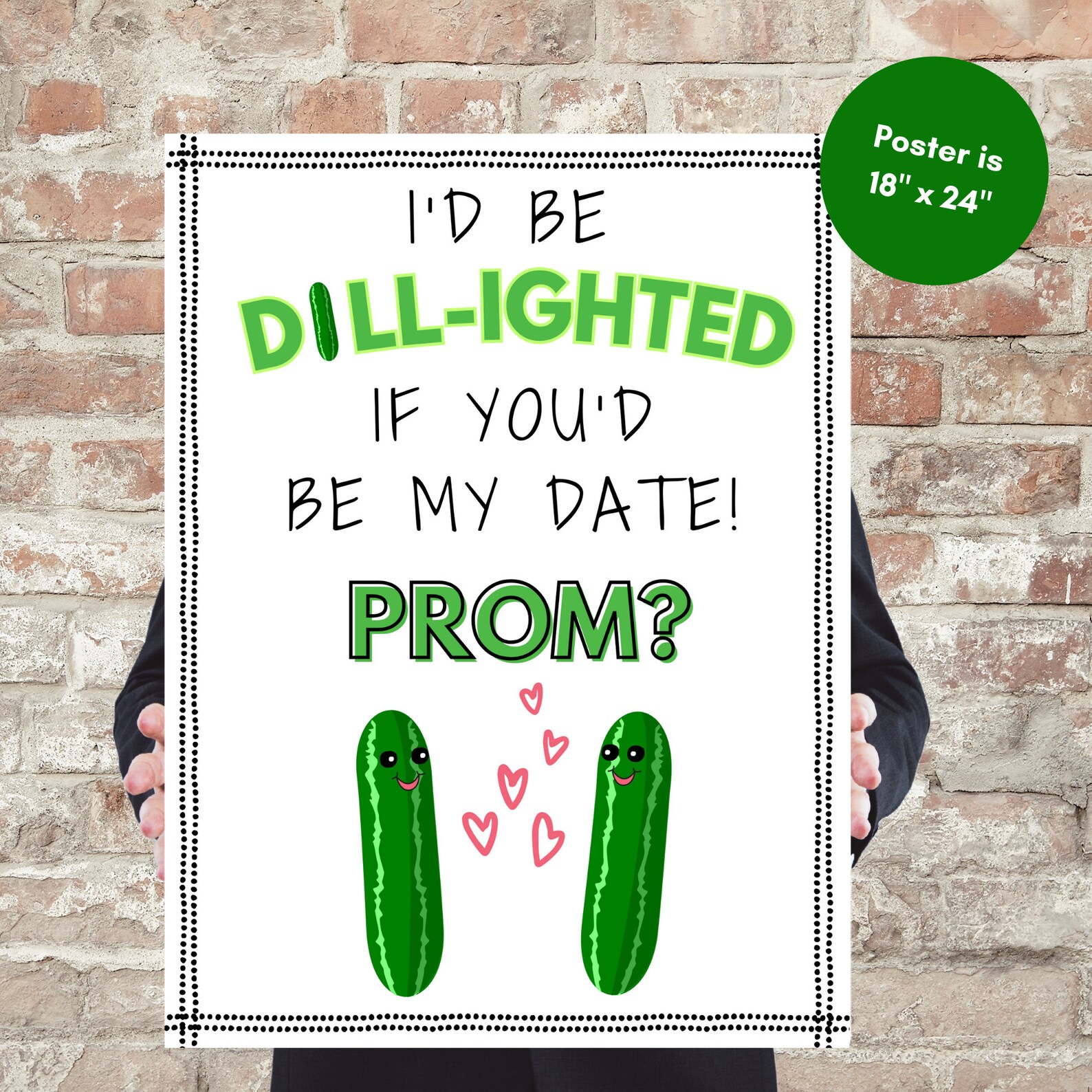 Prom Proposal Sign, Promposal Sign, Prom Proposal Poster, Promposal ...