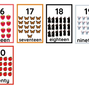 Educational Kids Flash Cards - Etsy