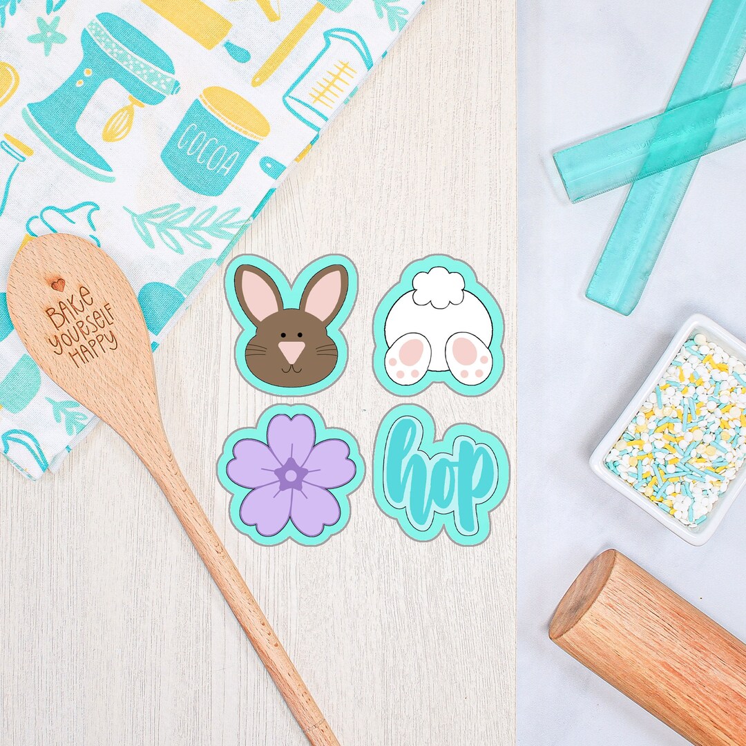 Mini Easter Cookie Cutter Set - Etsy