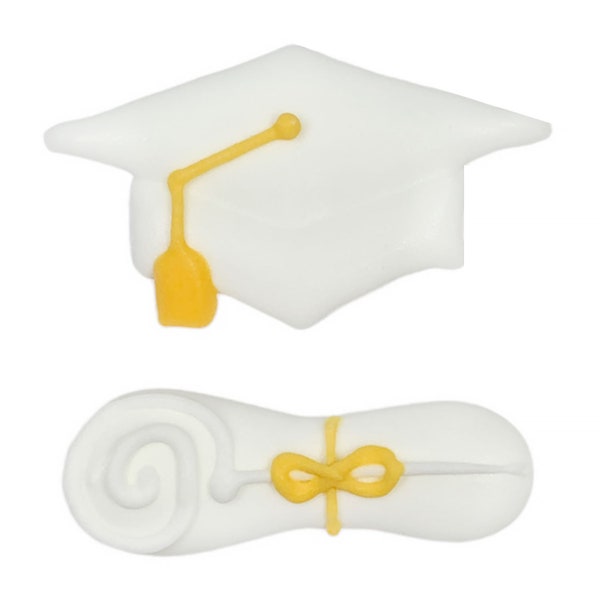 Royal Icing Graduation Caps - Etsy