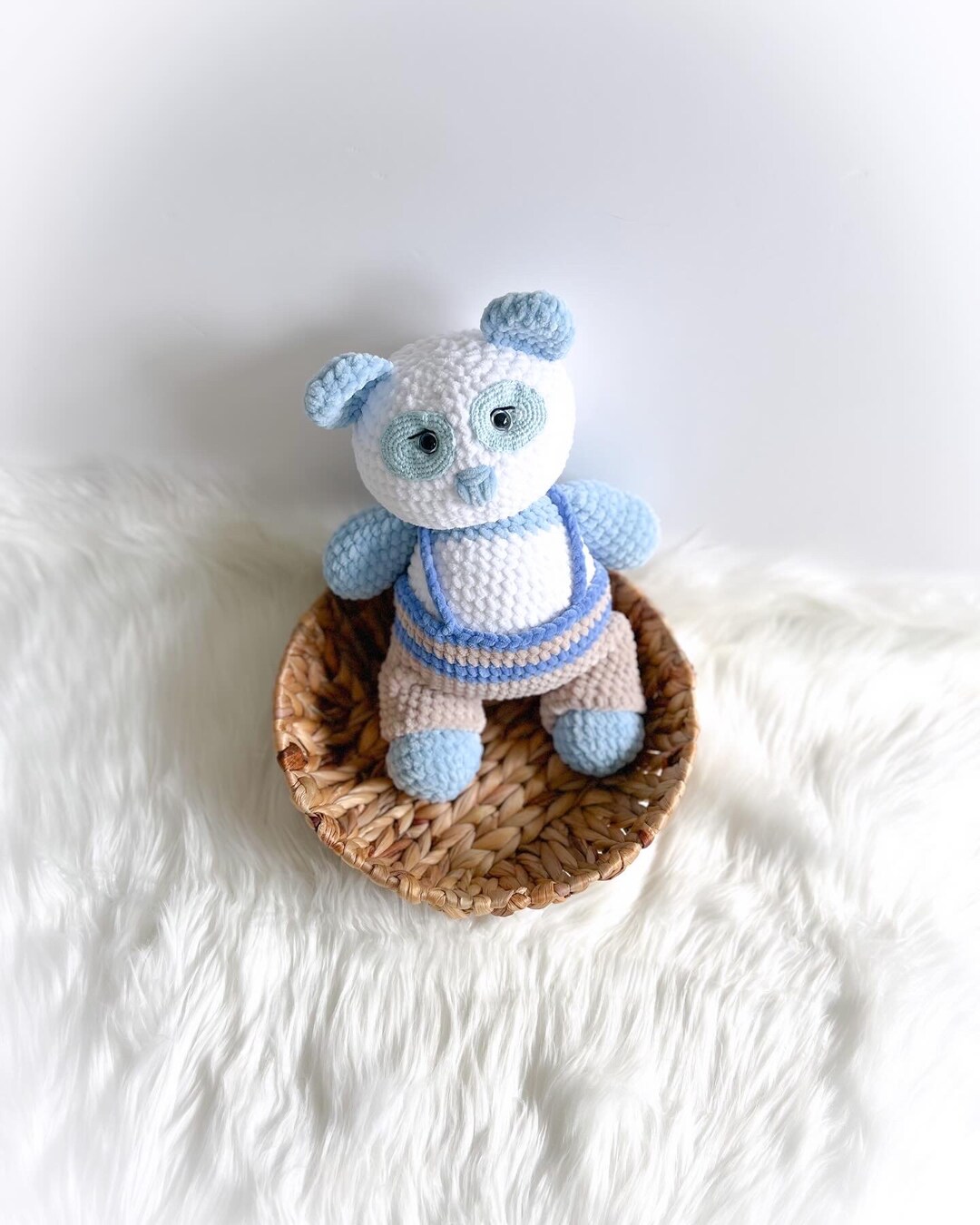 Panda Parker Handmade Plushie Crochet Toy Birthday Gift - Etsy