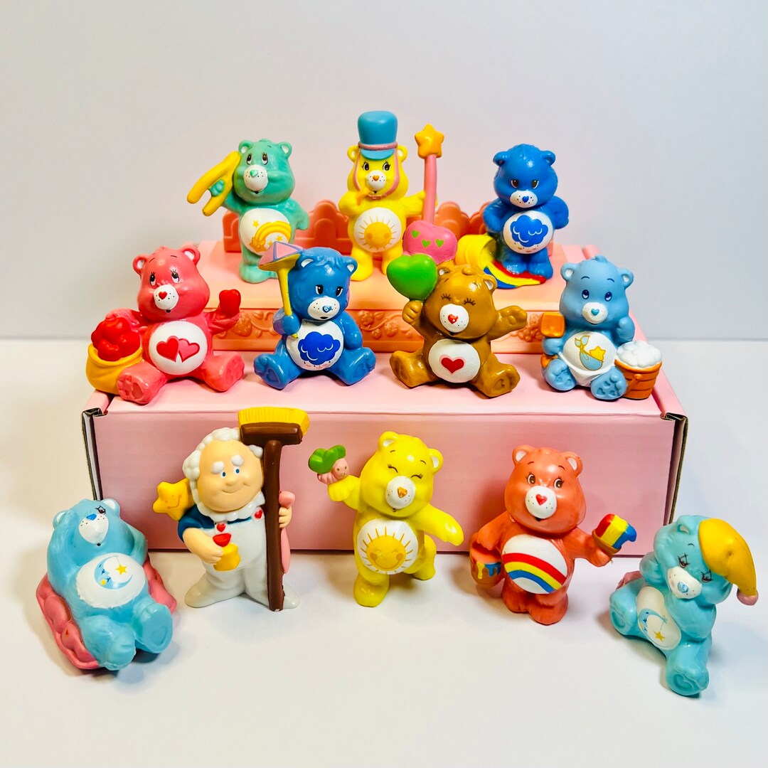 Vintage Care Bears 2 Inch Mini Figurines Early 1980s Choose - Etsy