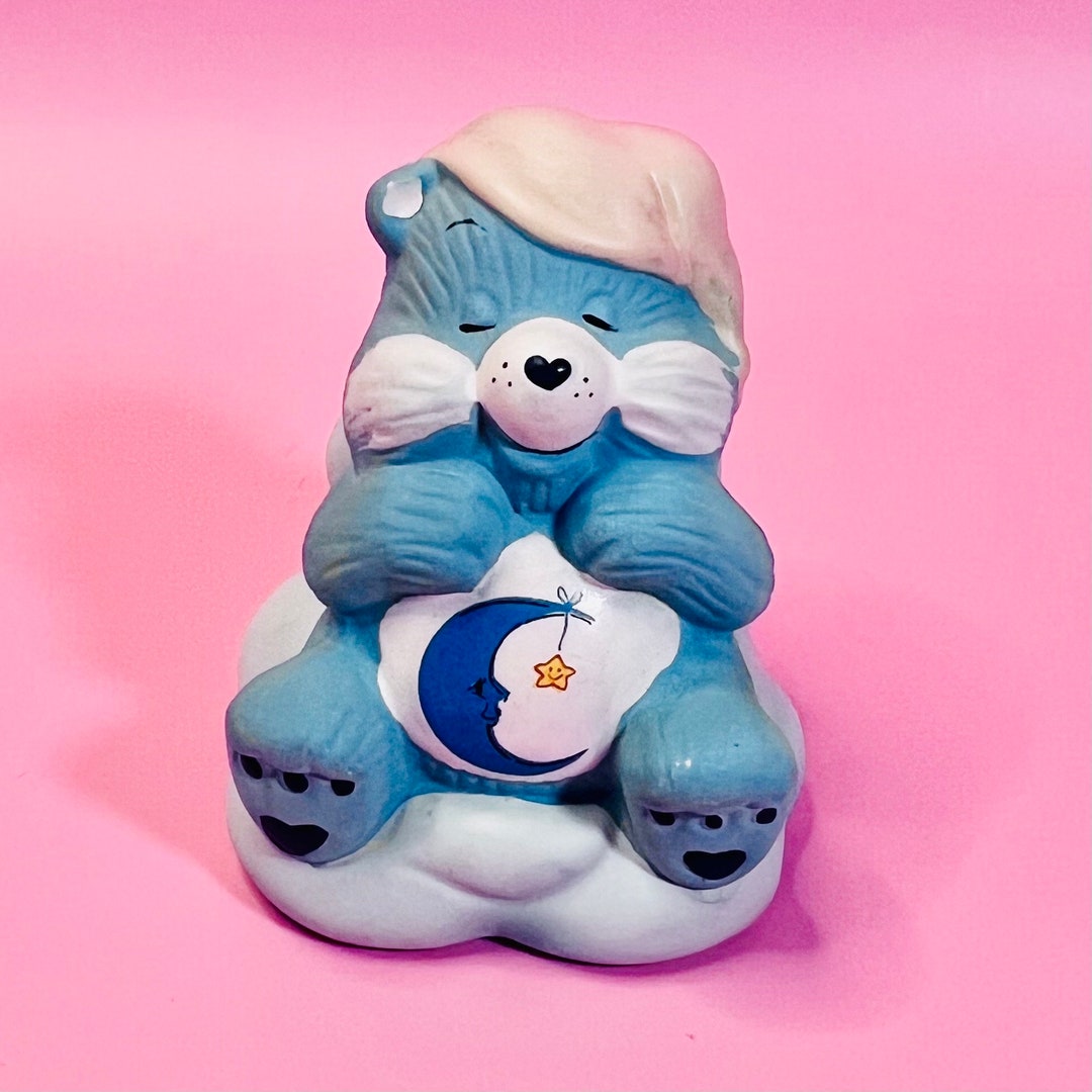 BEDTIME BEAR 1984 Vintage Care Bears Porcelain Figurine. - Etsy