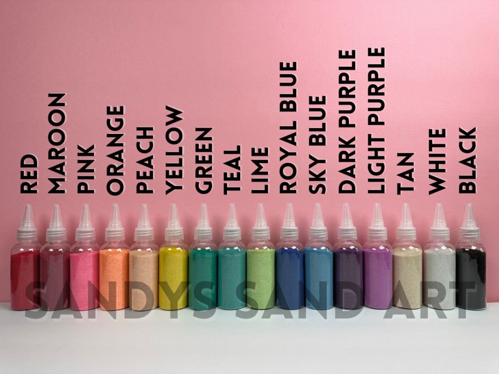 ENTIRE SET Rainbow Sand Art Set | DIY Arts and Crafts Sand | Colored ...