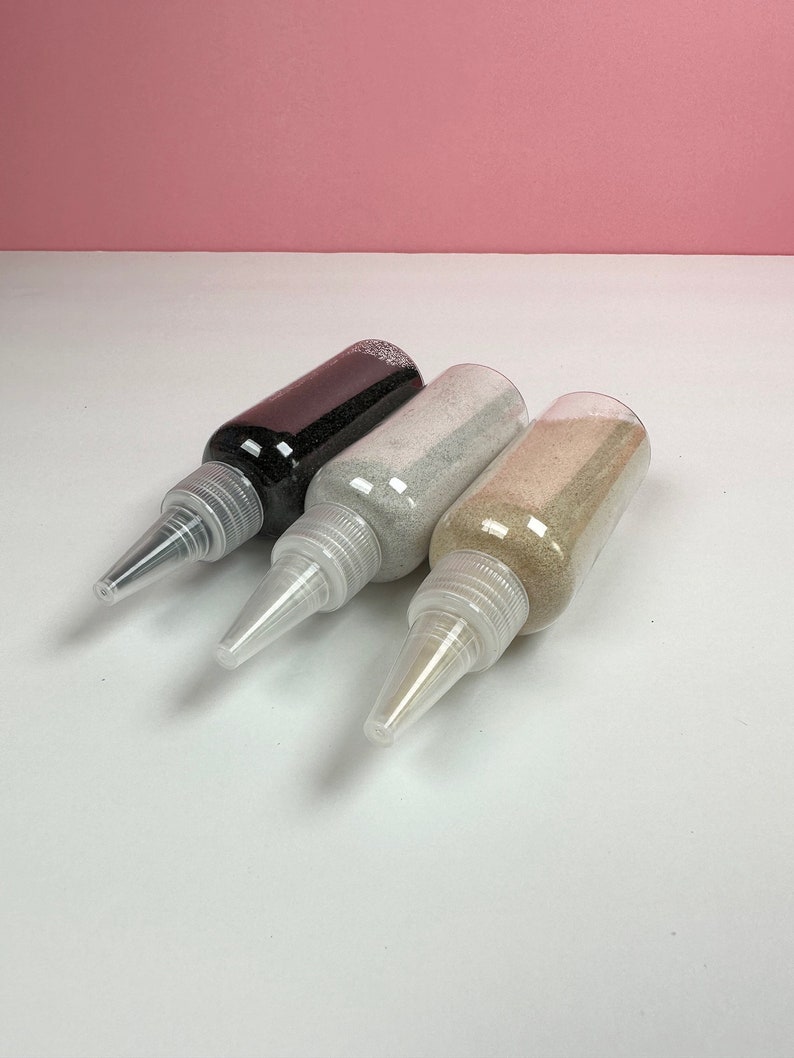 Neutral Sand Art Set DIY Arts and Crafts Sand Colored Craft Sand ...