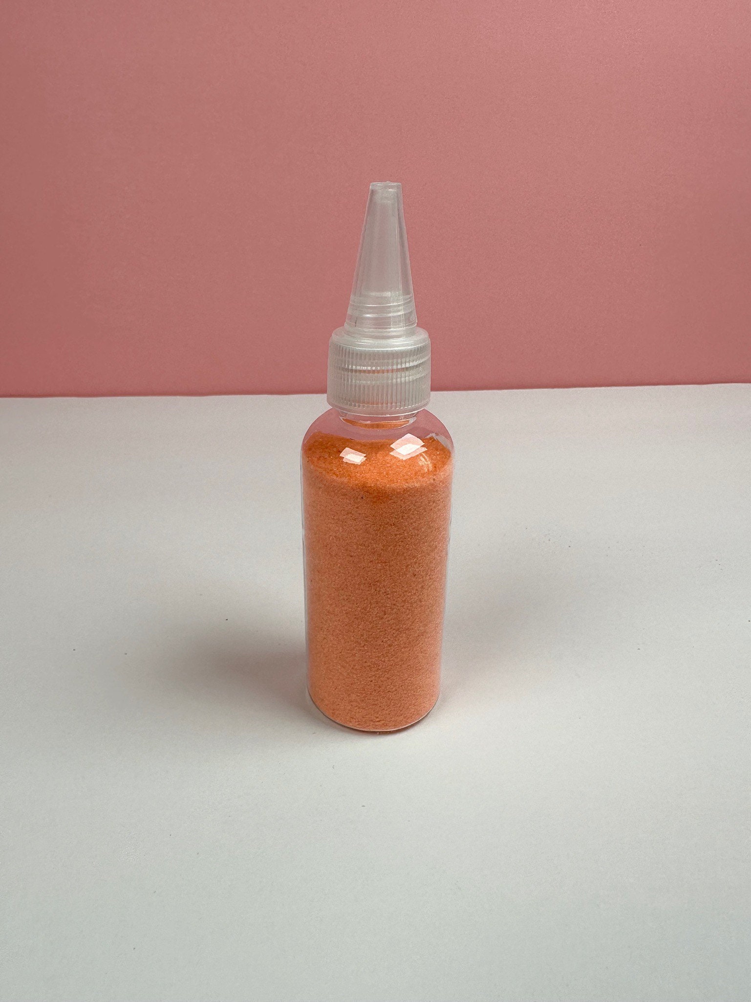 Orange Sand Art Bottle | DIY Arts and Crafts Sand | Colored Craft Sand ...