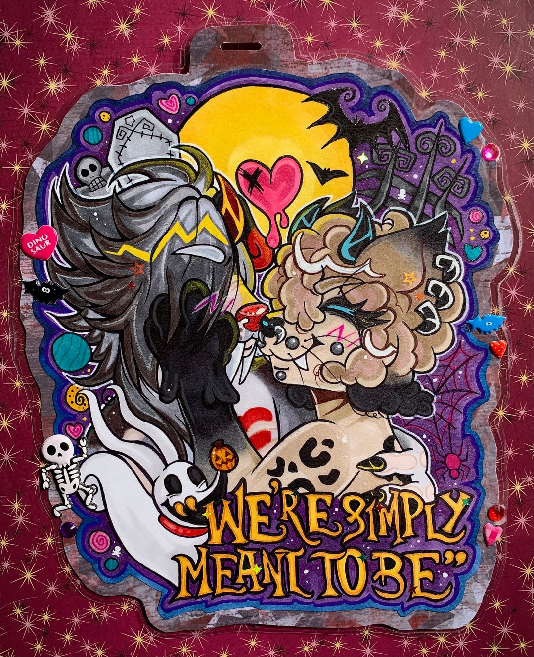 Couple/duo Fursona Badge READ DESC. - Etsy
