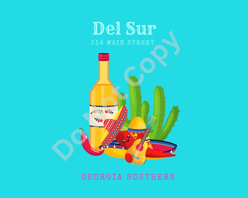 Gata, Georgia Southern University, GSU, College Prints, Digital ...