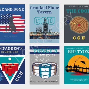 Coastal Carolina University CCU Coastal Chanticleer - Etsy