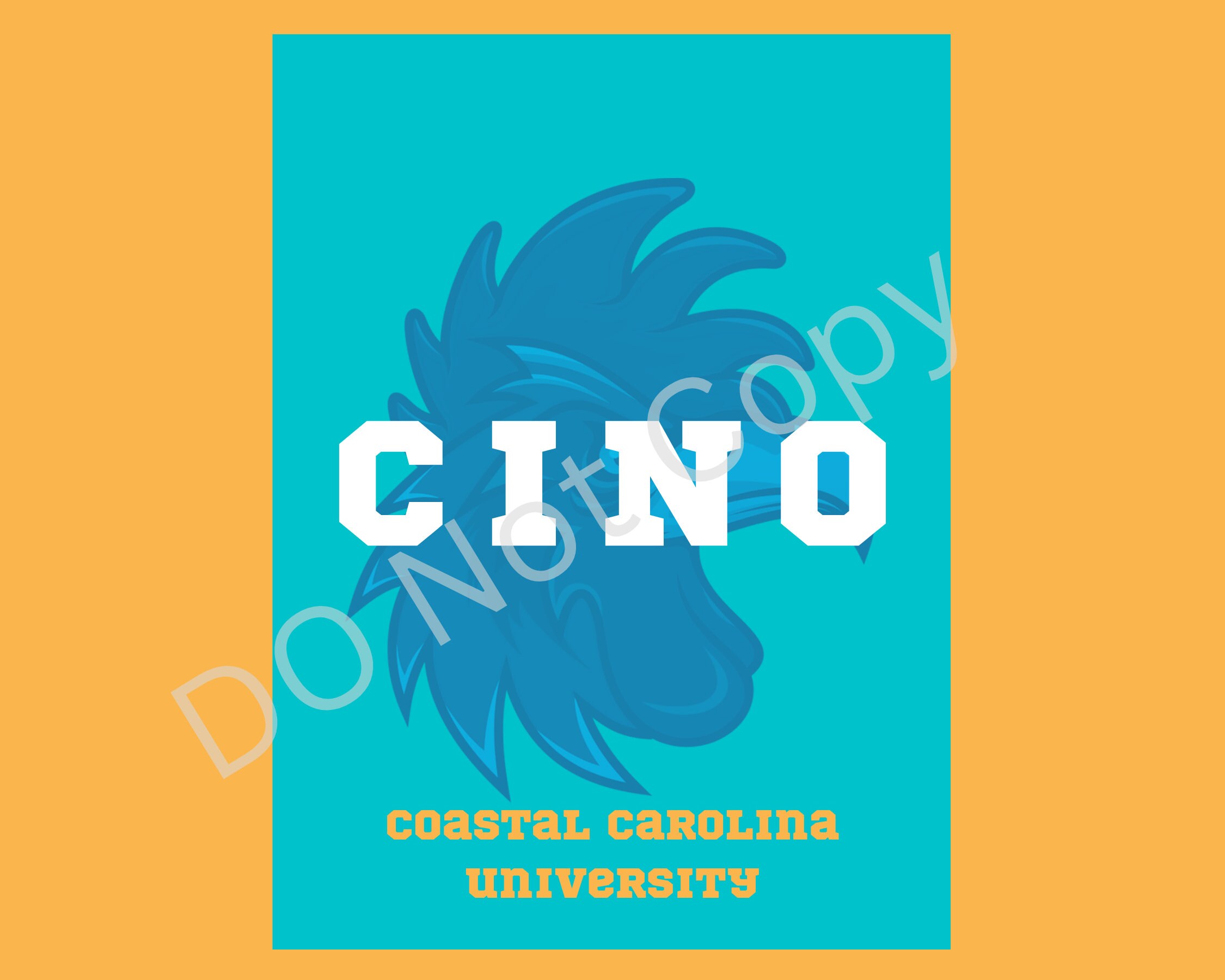 CCU, Coastal Carolina University, Coastal, College Prints, Digital ...