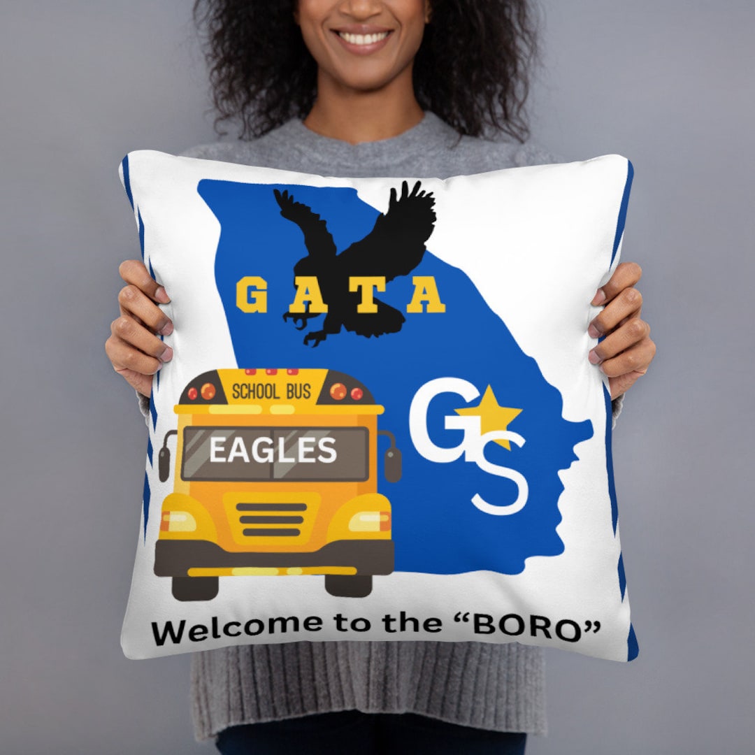 Gata Pillow, Dorm Decor, GSU, Georgia Southern - Etsy