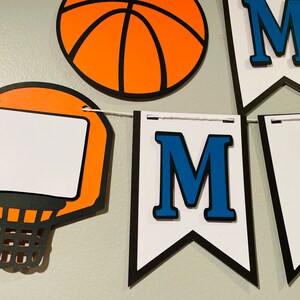 Basketball Themed Bannner-march Madness Banner-march Madness ...