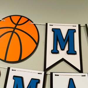 Basketball Themed Bannner-march Madness Banner-march Madness ...