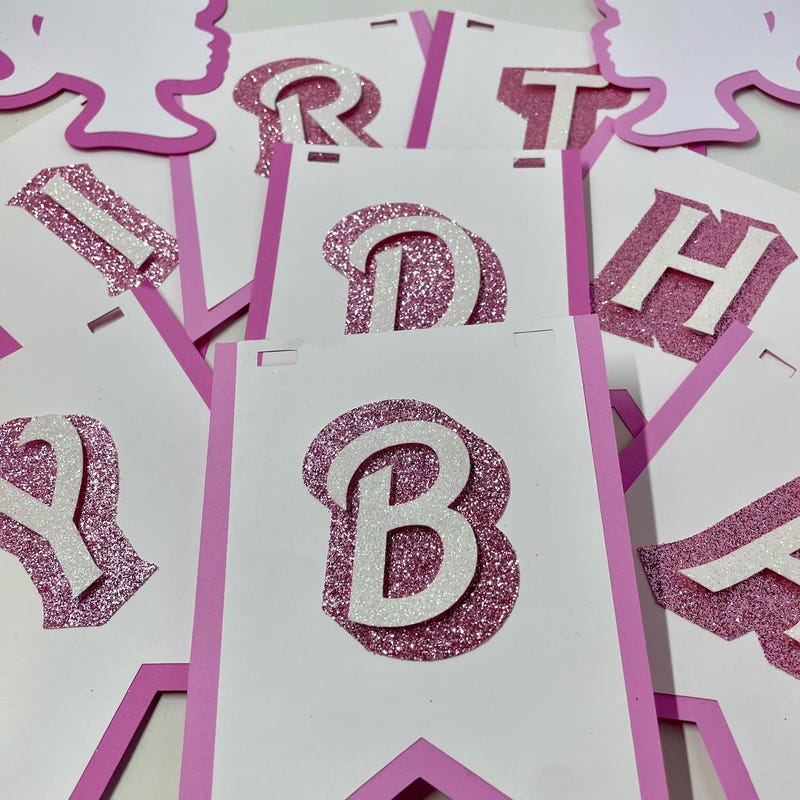 Barbie Banner - Etsy