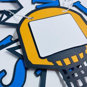 Basketball Themed Bannner-march Madness Banner-march Madness ...