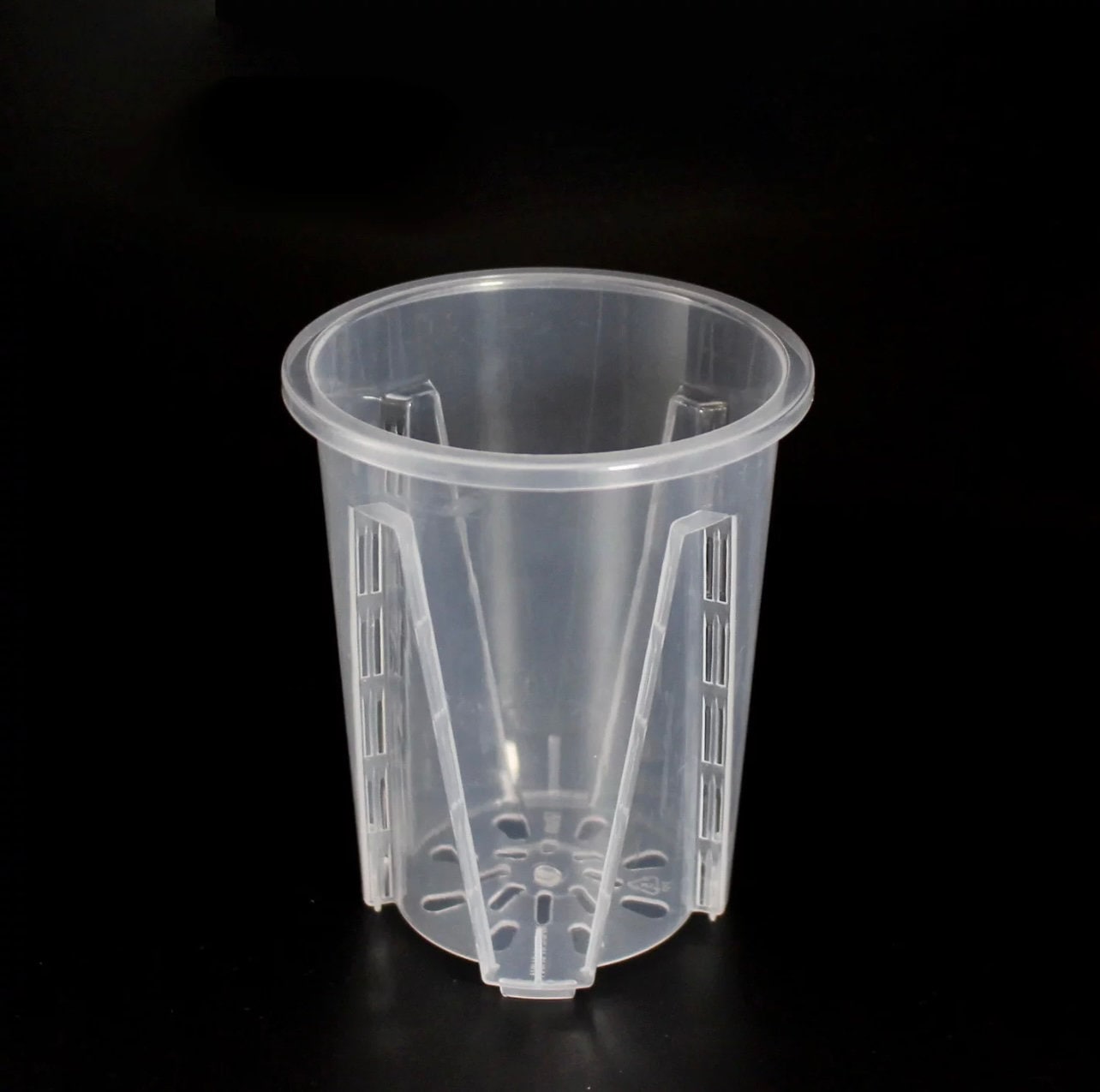 Thick Plastic Transparent Plant Pot Sets of 3 8 & 9.5 - Etsy