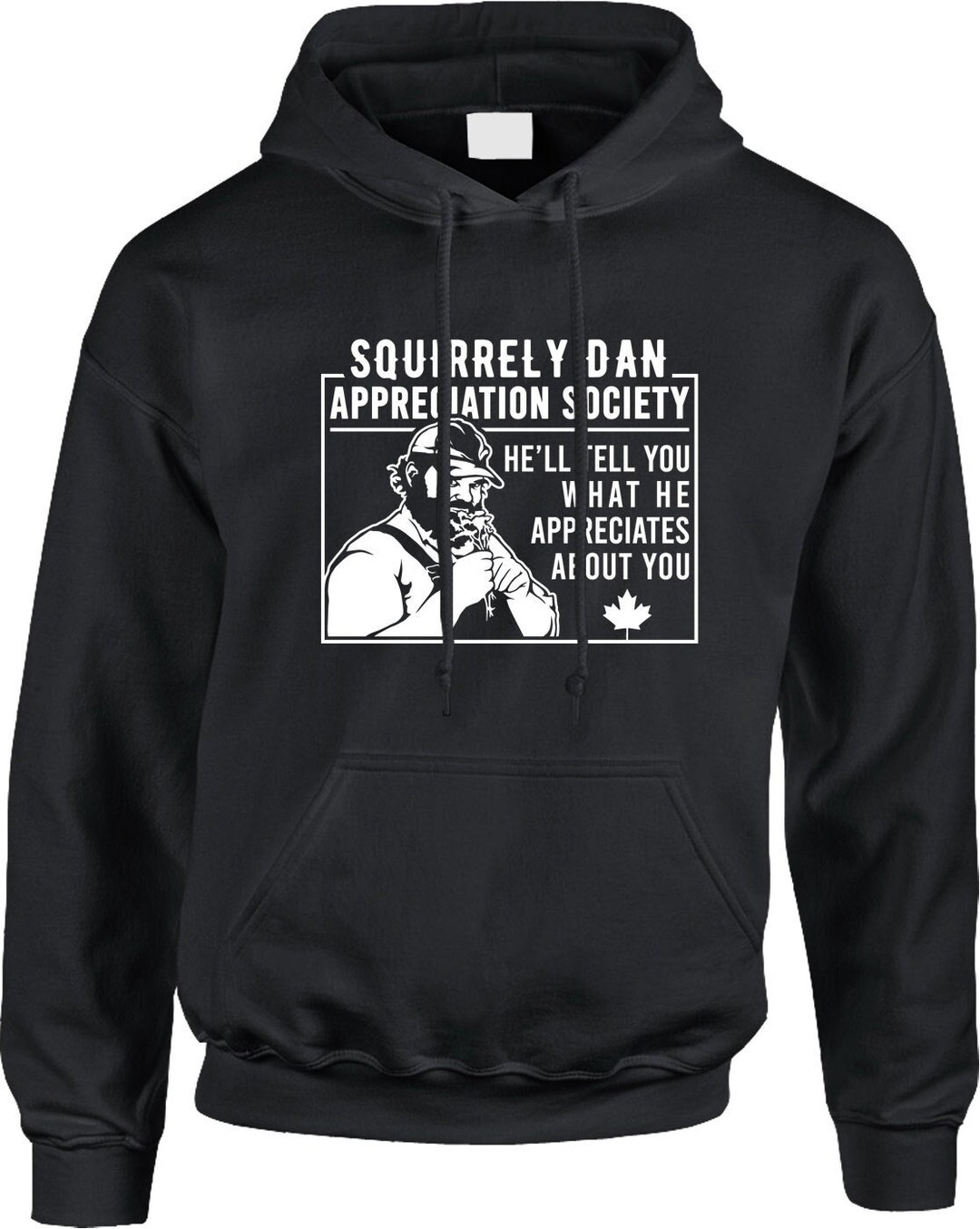 Squirrely Dan Appreciation Society Hoodie Pullover or Crewneck ...