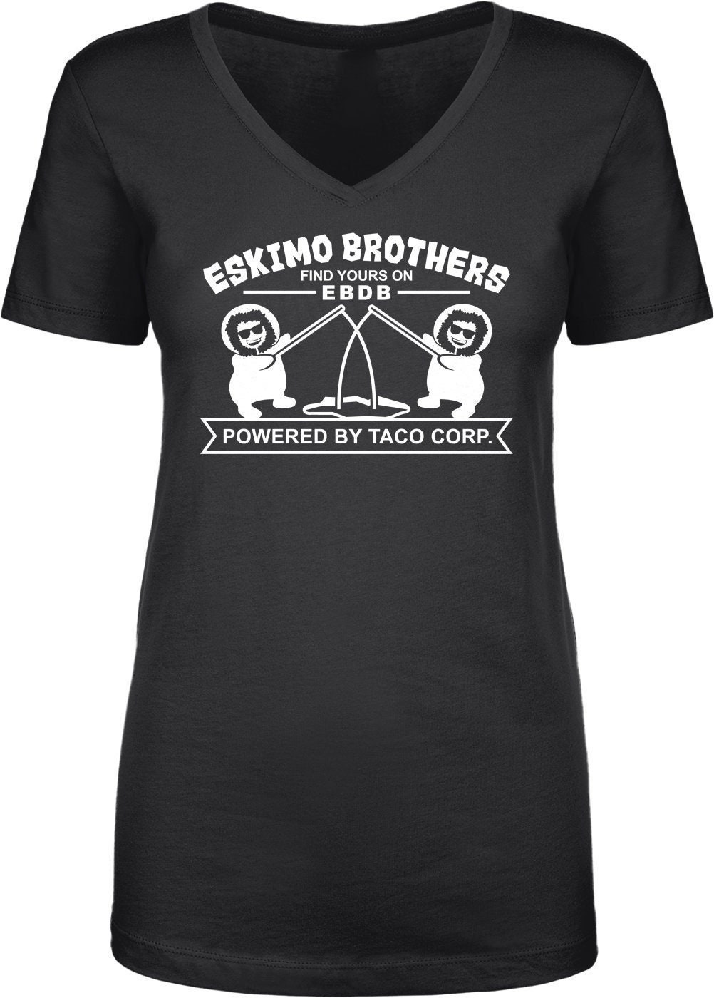 Eskimo Brothers Ladies Crewneck or V-neck T-shirt Funny, Pop Culture ...