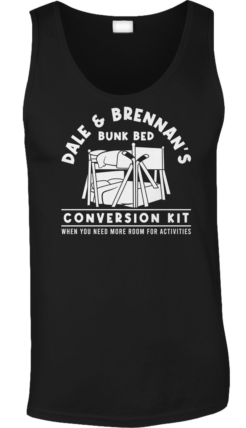 Dale & Brennan's Bunk Bed Conversion Kit Mens T-shirt or Tank Top funny ...