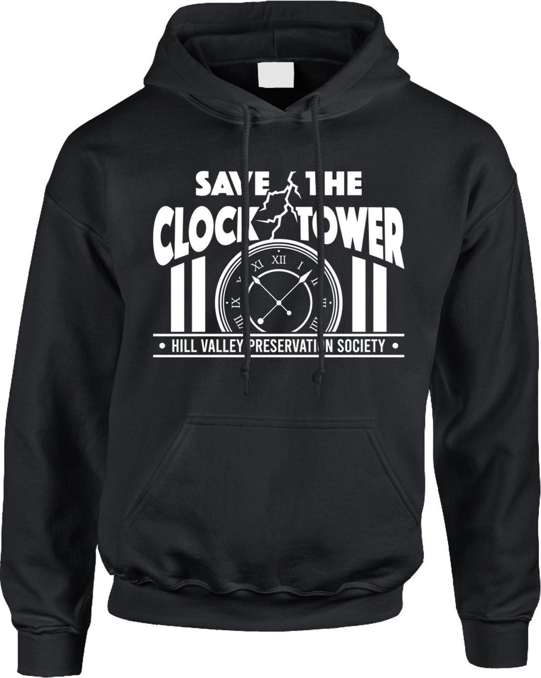 Save the Clock Tower Hoodie Pullover or Crewneck Sweatshirt - Funny ...