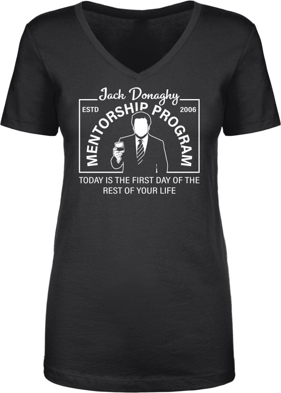 Jack Donaghy Mentorship Program Ladies Crewneck or V-neck T-shirt Funny ...