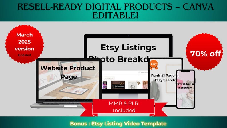 Complete Canva Templates Library With Master Resell Rights (MRR) and ...