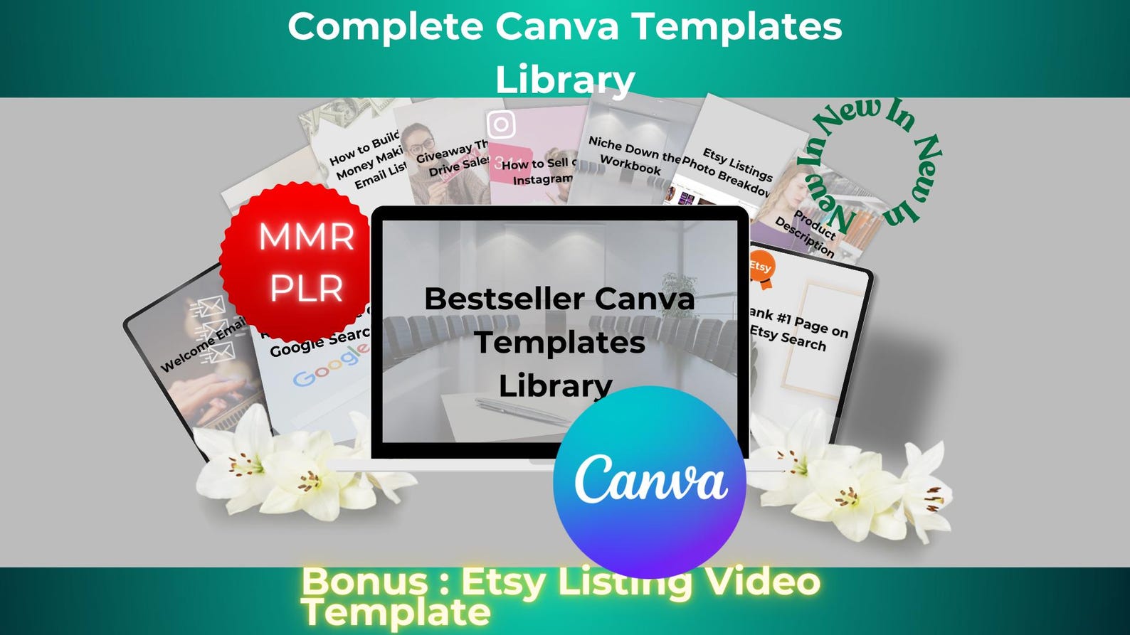 Complete Canva Templates Library With Master Resell Rights (MRR) and ...