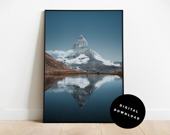 Norway Segla Senja Poster Mountain Wall Art | Instant Download Digital ...