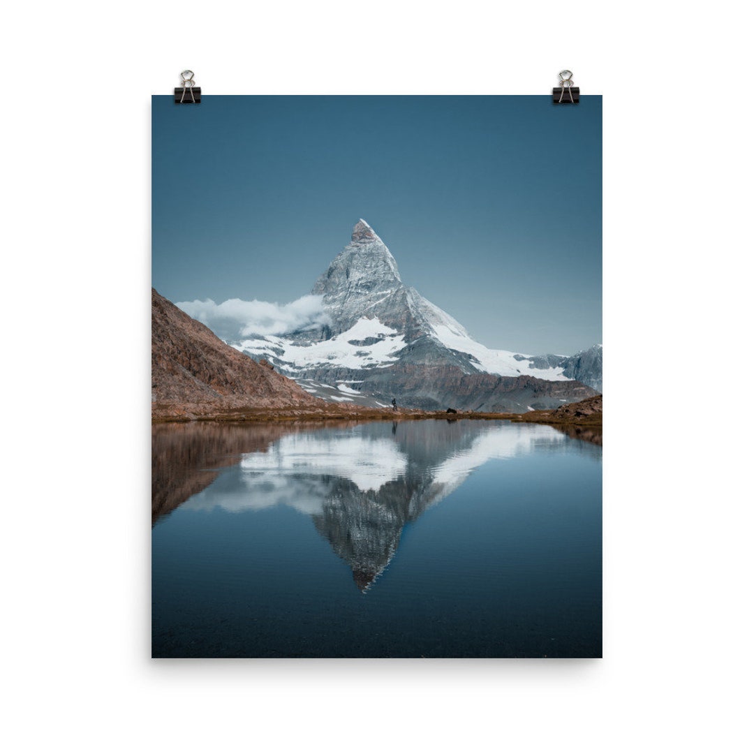 Matterhorn Poster Wall Art | Matterhorn Landscape Nature Photography ...