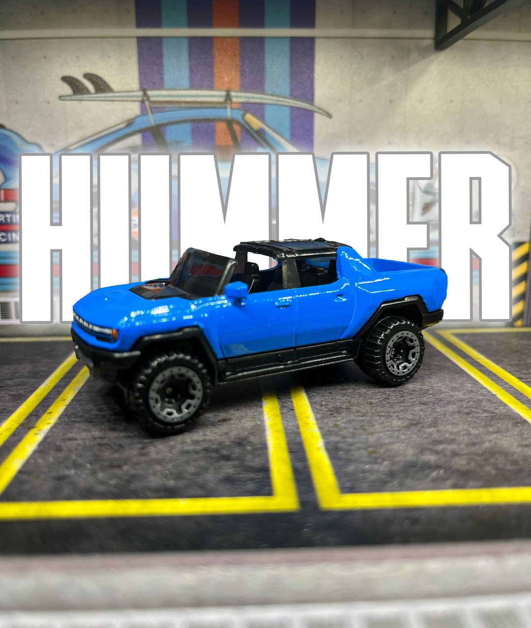 Hummer EV Personalized With Your Name - Blue Truck - Cars & Trucks ...