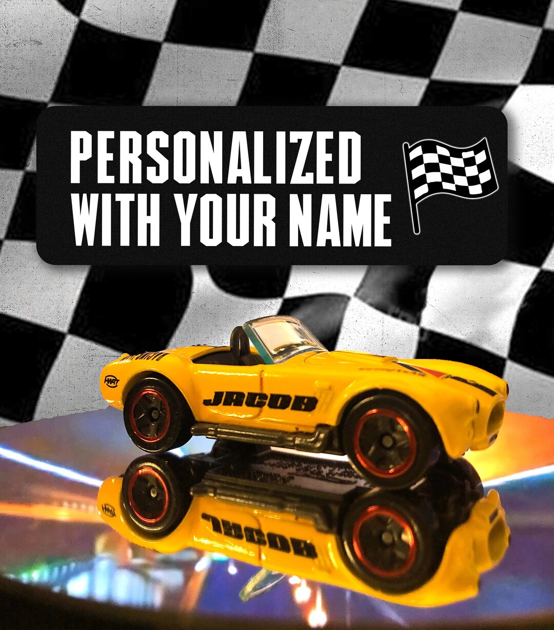 Personalized Toy Car: Custom Name Toy Car Gift - Etsy Canada