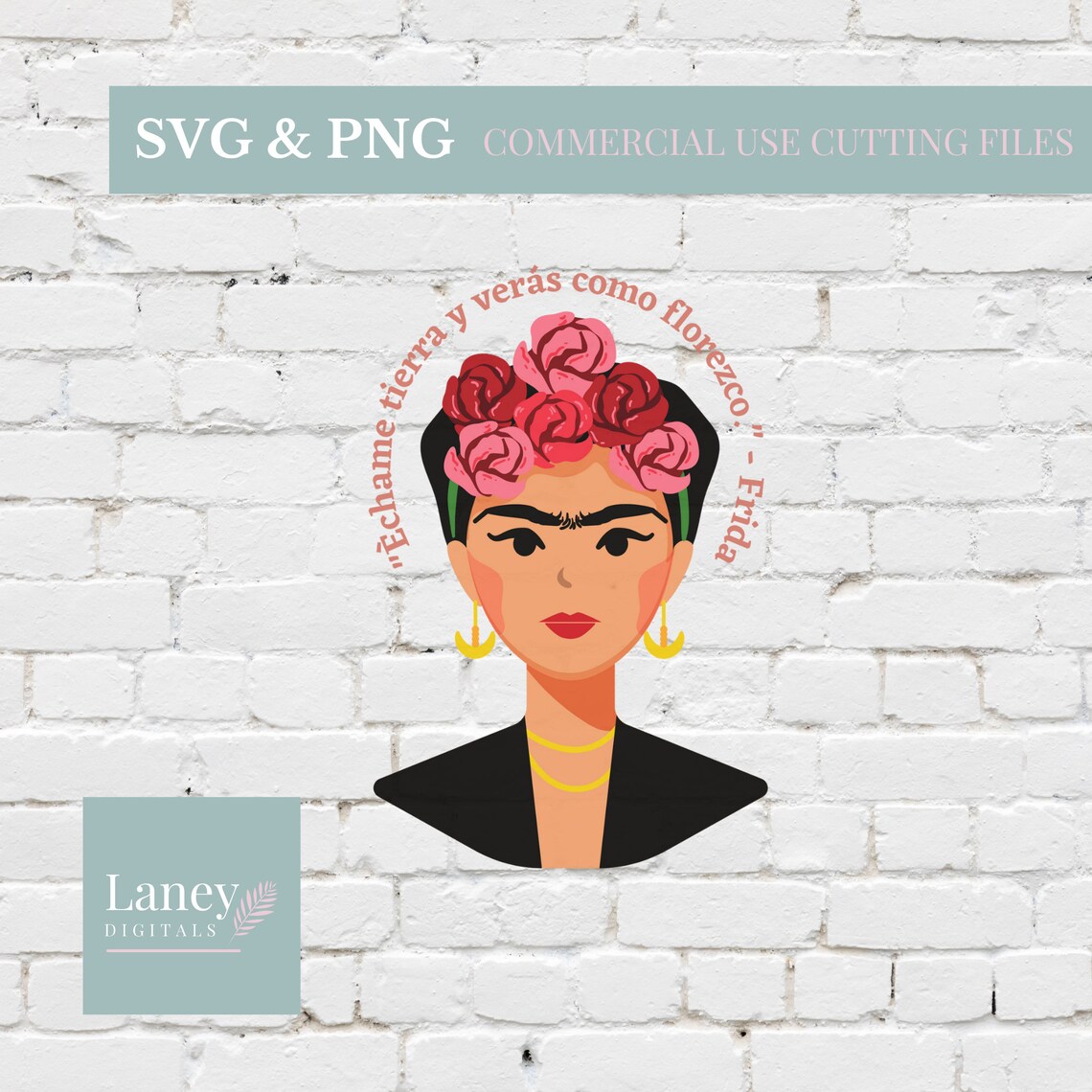 Frida Svg Frida Kahlo Svg Mexican Art Svg Female Icon Svg - Etsy