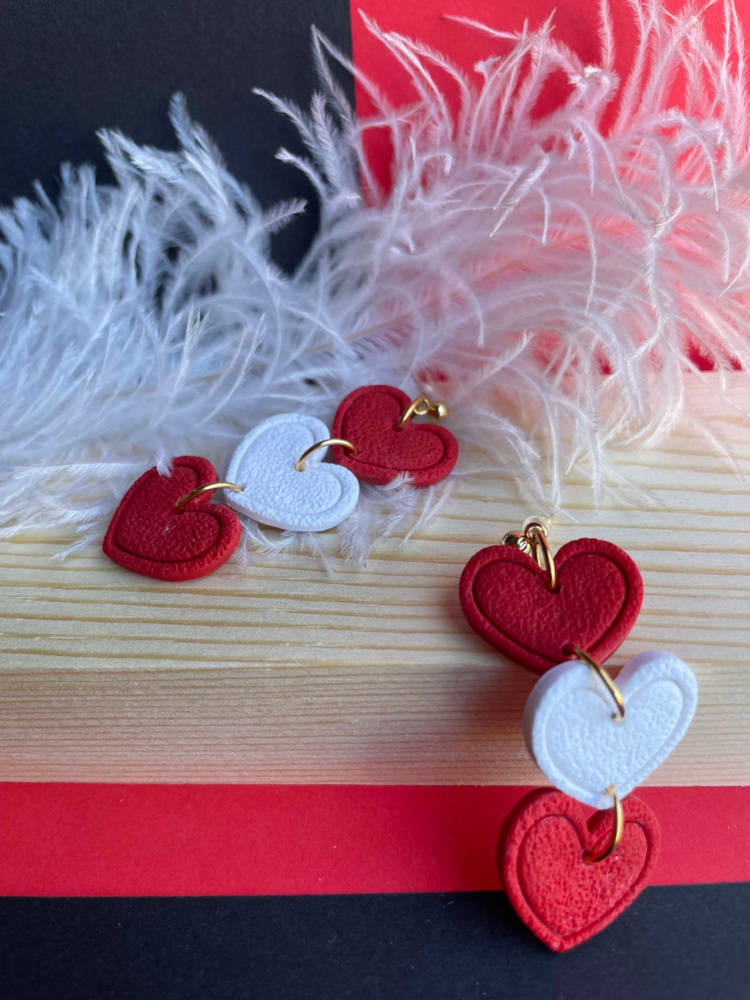 Trío De Corazones - Etsy