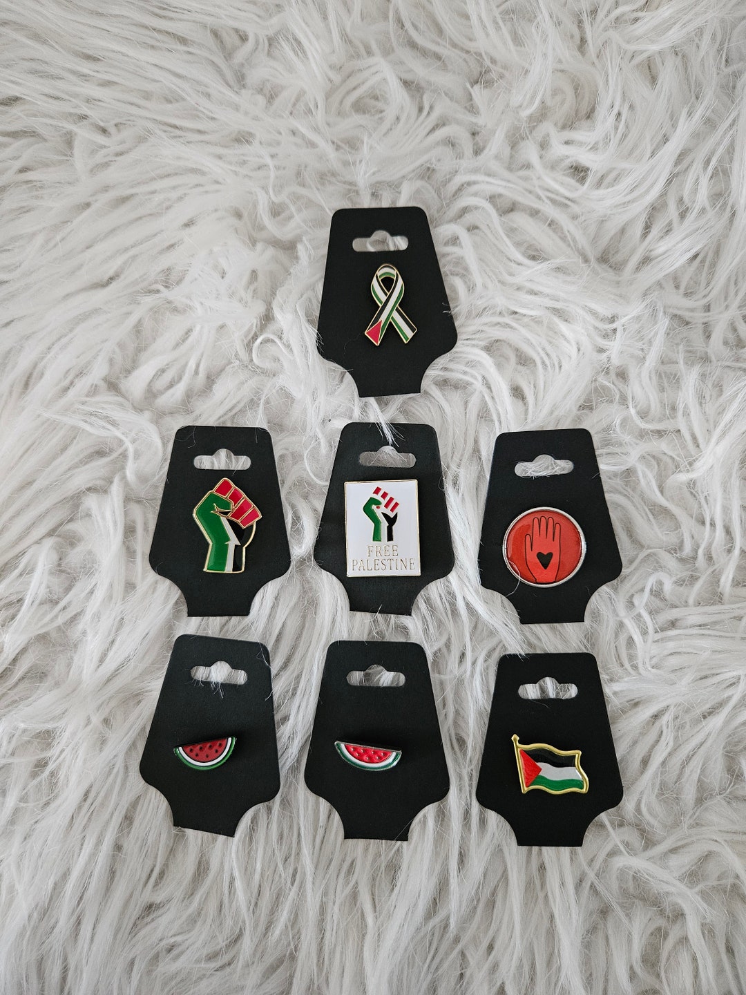 Watermelon, Pin, Brooch, Palestine, Gaza, Symbol, Clothing, Support ...