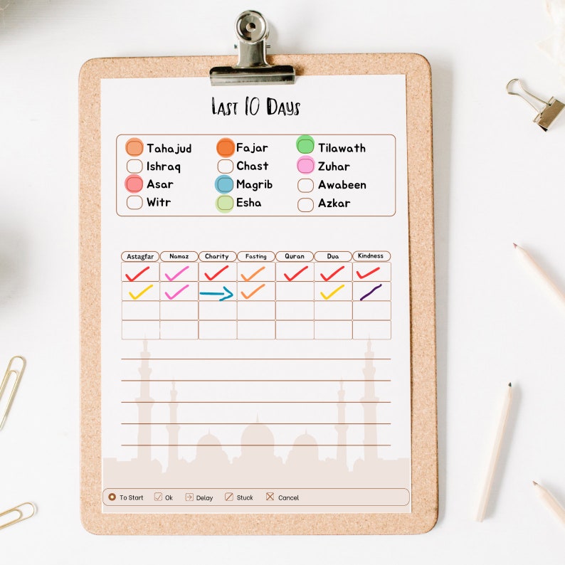 Ramadan Planner, Ramadan Journal, Muslim Planner Digital, Fasting ...