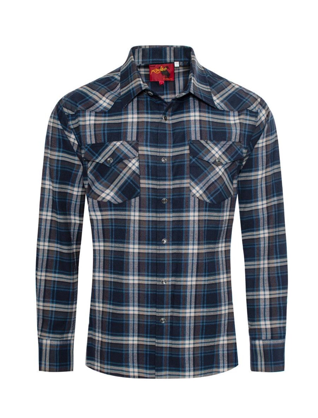 Men's Western Flannel Shirts With Snap Buttons -FLS300-308 - Etsy