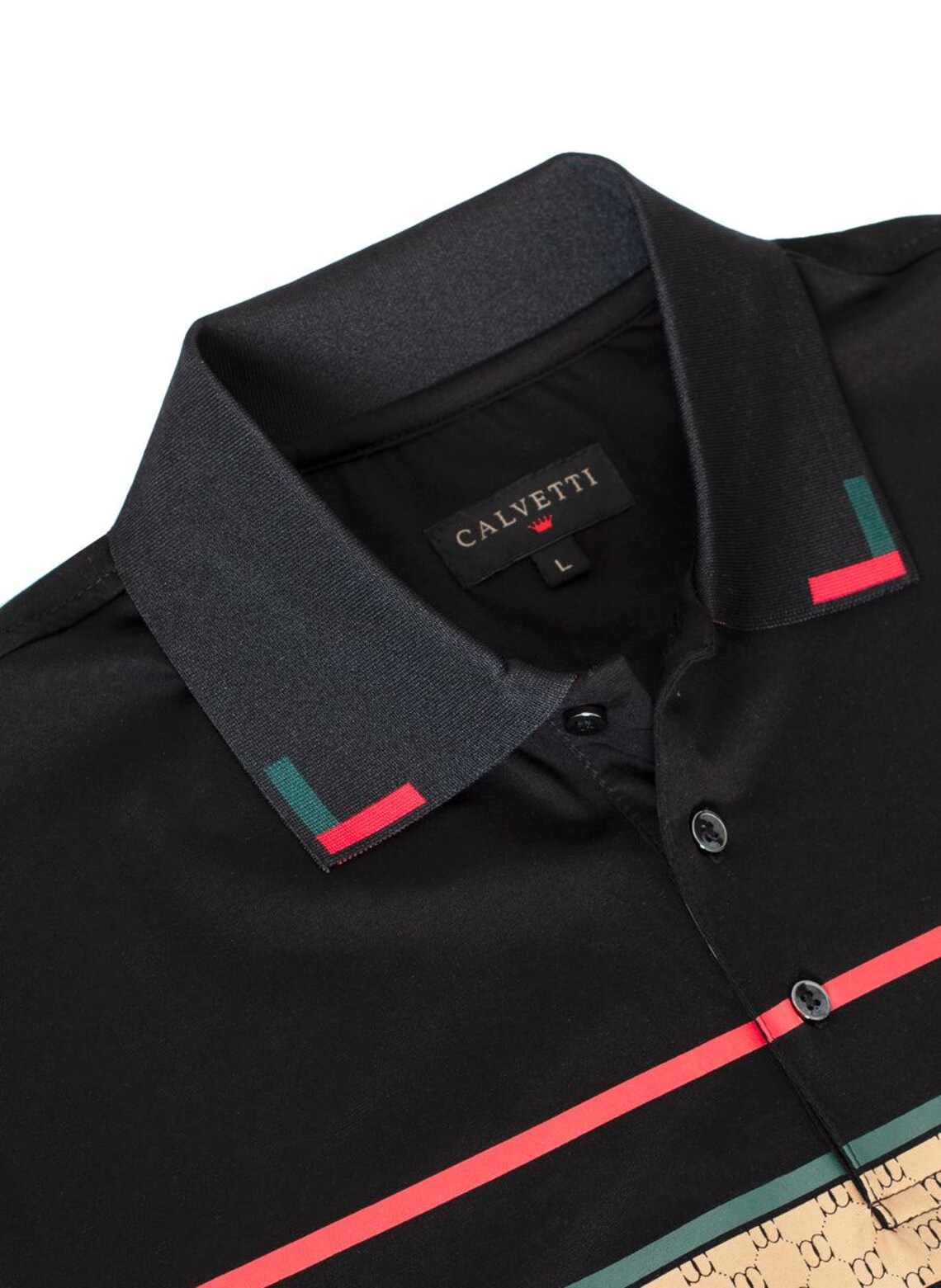 Men's Cotton/poly Fancy Polo Shirts-cs200-214 - Etsy