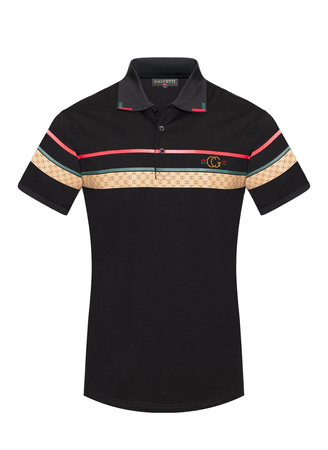 Men's Cotton/poly Fancy Polo Shirts-cs200-214 - Etsy