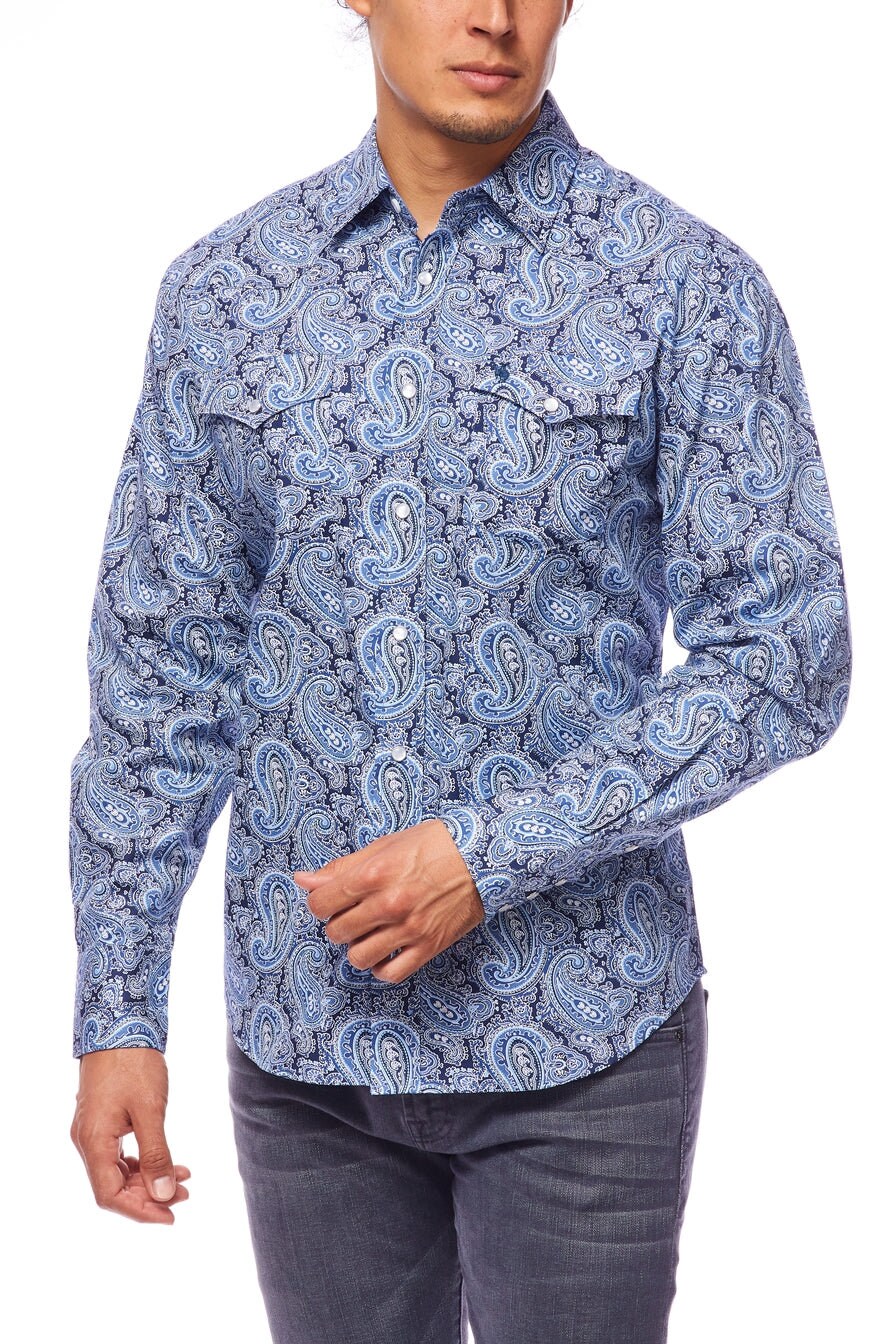 Men's Western Snap Button Shirts Regular Fit Western Printed Shirt - Etsy