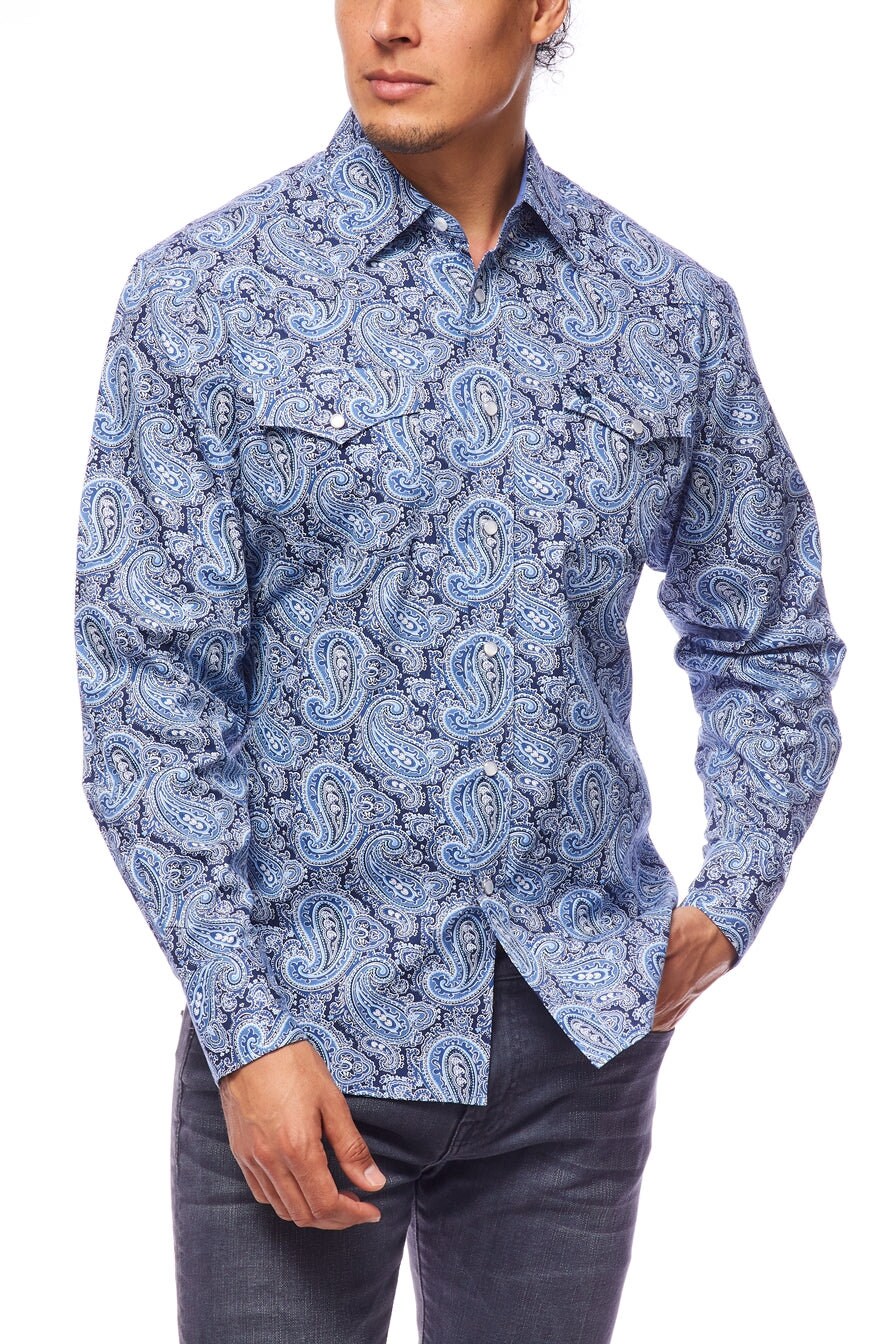 Men's Western Snap Button Shirts Regular Fit Western Printed Shirt - Etsy