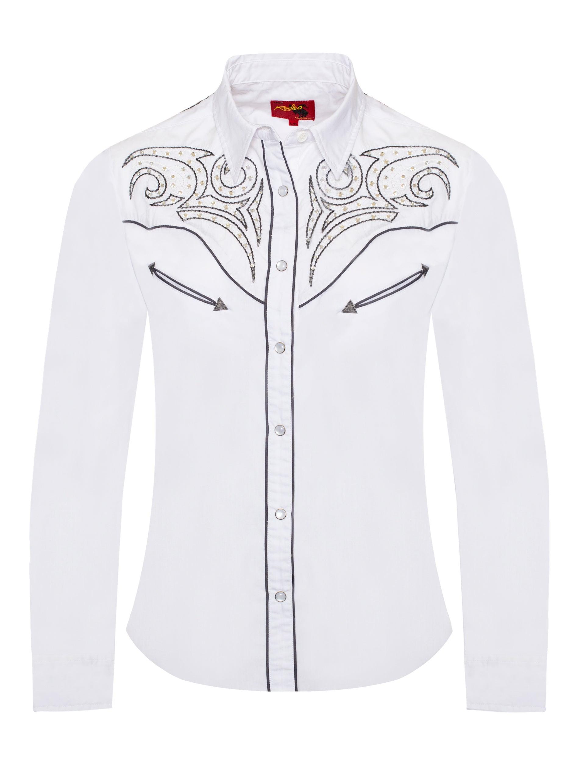 Women’s Western Embroidered Diamond Studded Shirts-ls500d-526 - Etsy
