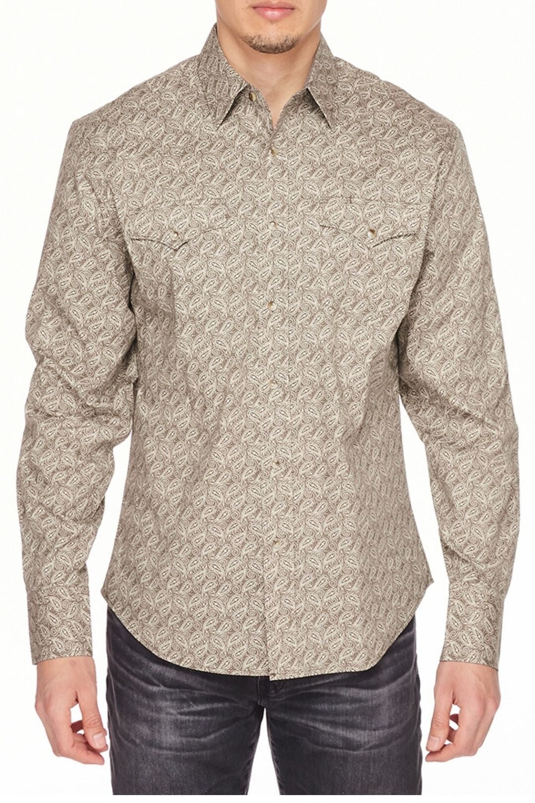 Men's Western Snap Button Shirts Regular Fit Western Printed Shirt - Etsy
